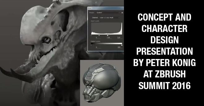 CONCEPT AND CHARACTER DESIGN Presentation by Peter Konig at Zbrush ...