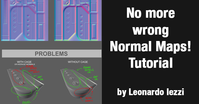 No more wrong Normal Maps! Tutorial by Leonardo Iezzi – zbrushtuts
